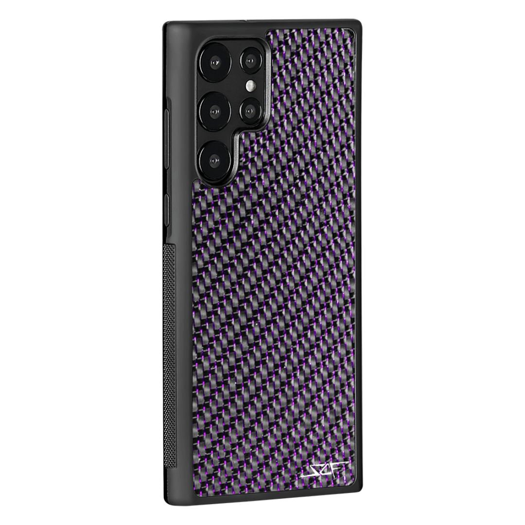 Samsung | Purple Laced Real Carbon Fiber Phone Case | CLASSIC Series ...