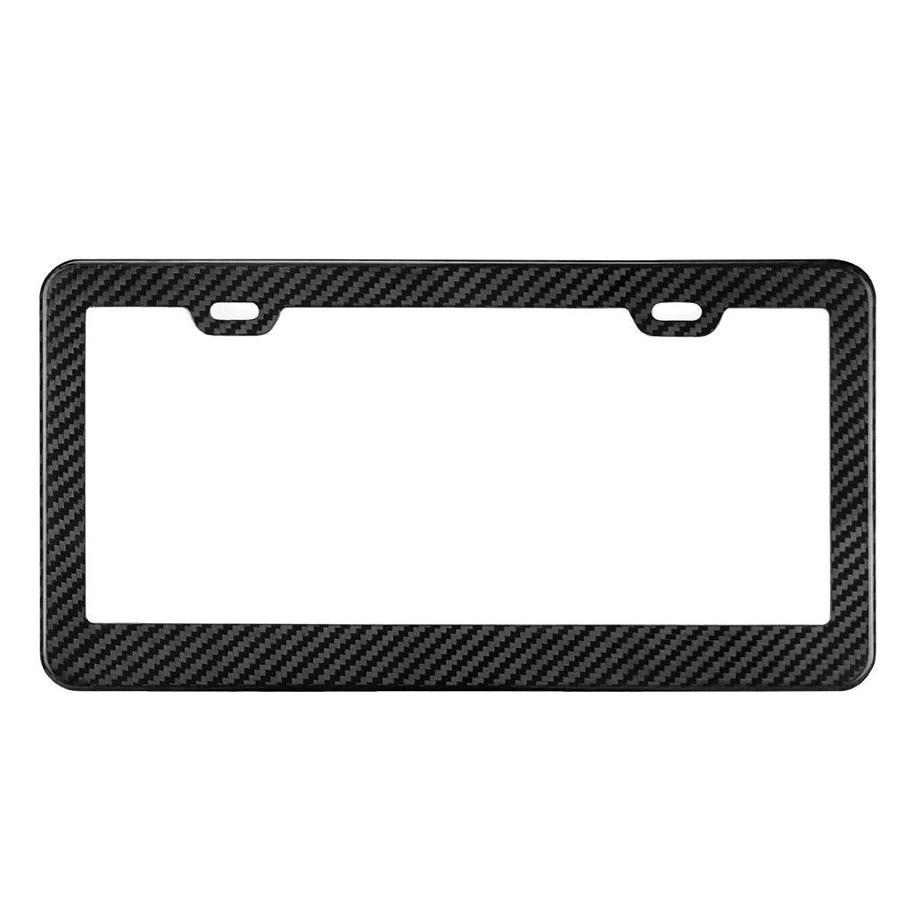 Real Carbon Fiber License Plate Frame – Simply Carbon Fiber